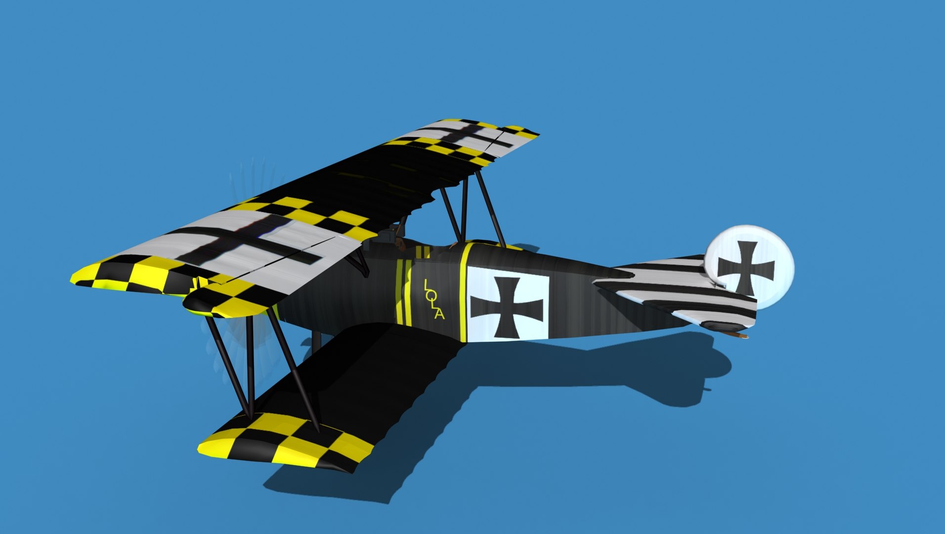 3D Fokker D-VI V01 - TurboSquid 1918823