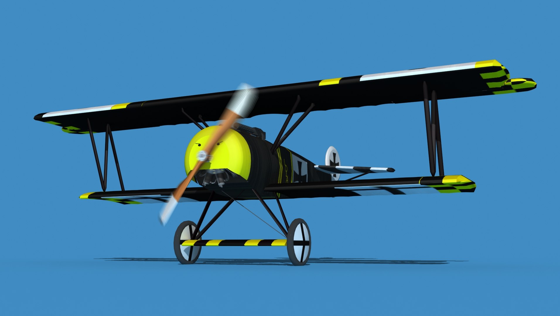 3D Fokker D-VI V01 - TurboSquid 1918823
