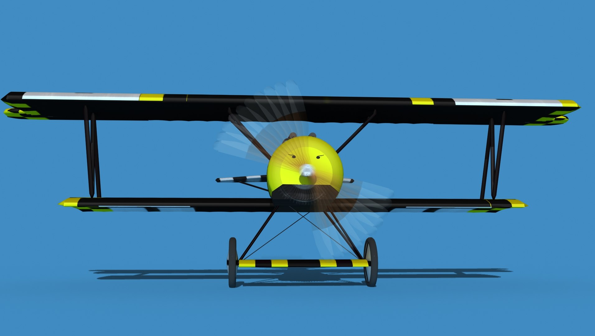 3D Fokker D-VI V01 - TurboSquid 1918823