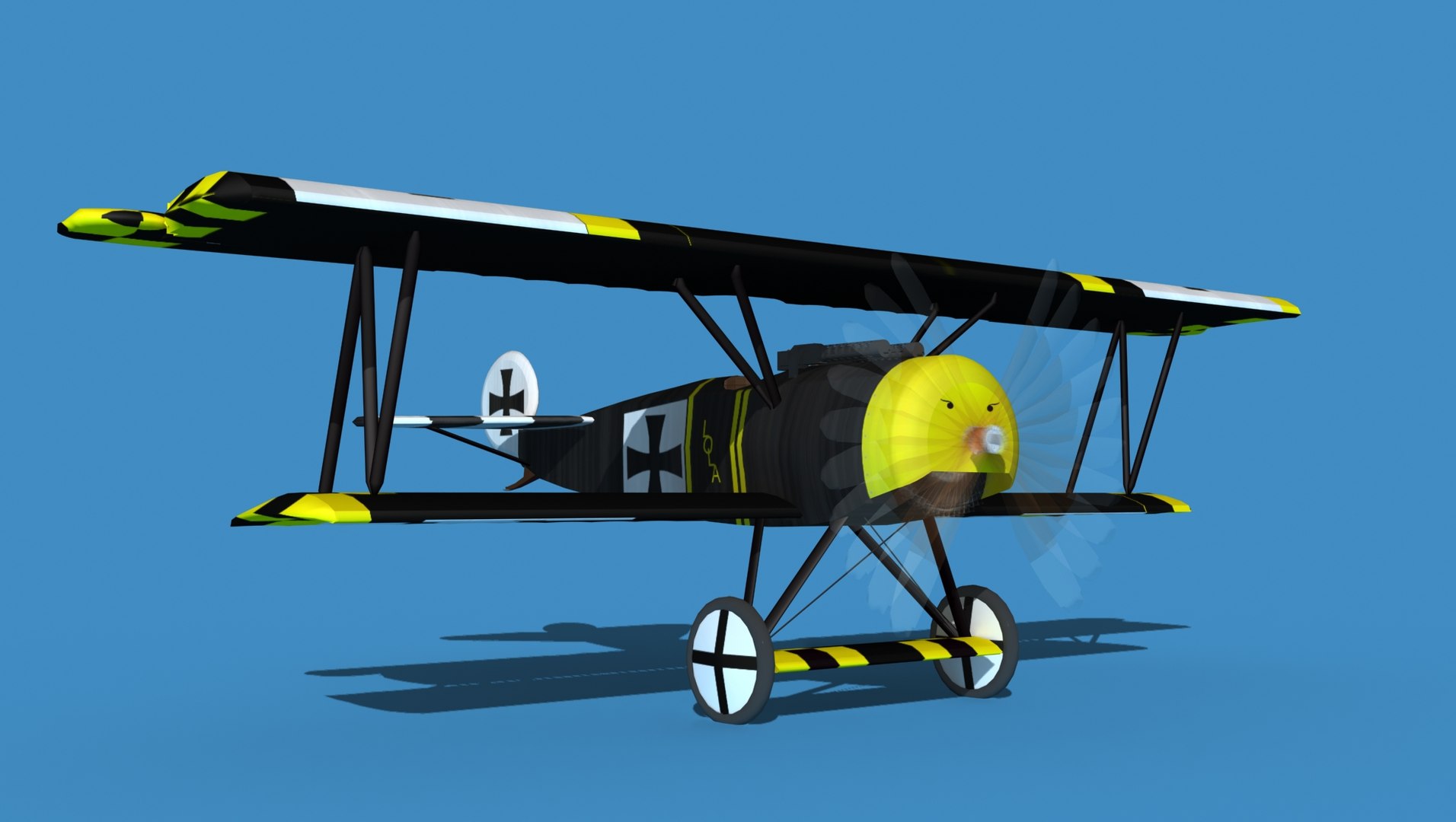 3D Fokker D-VI V01 - TurboSquid 1918823