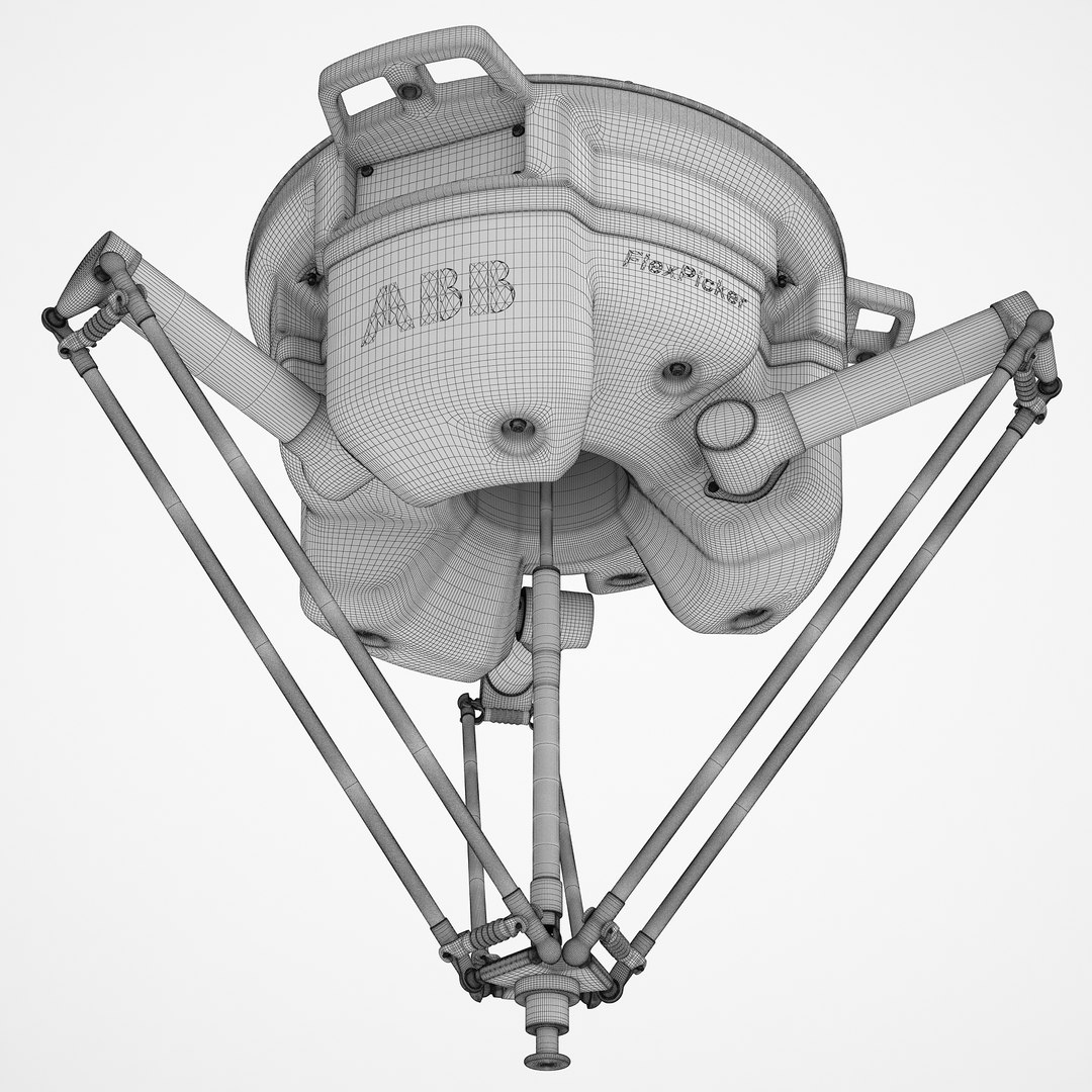 3D ABB IRB 360 FlexPicker 01 Model - TurboSquid 1913405