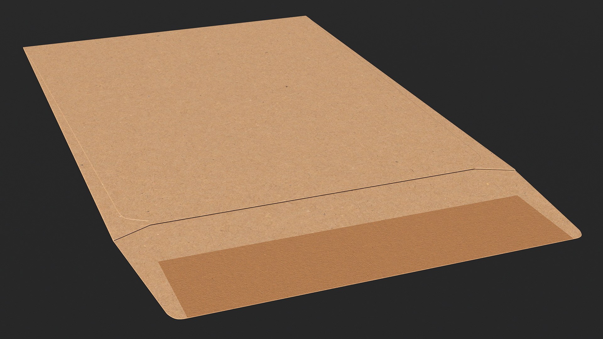3D Small Pocket Envelope Kraft Paper - TurboSquid 2215126