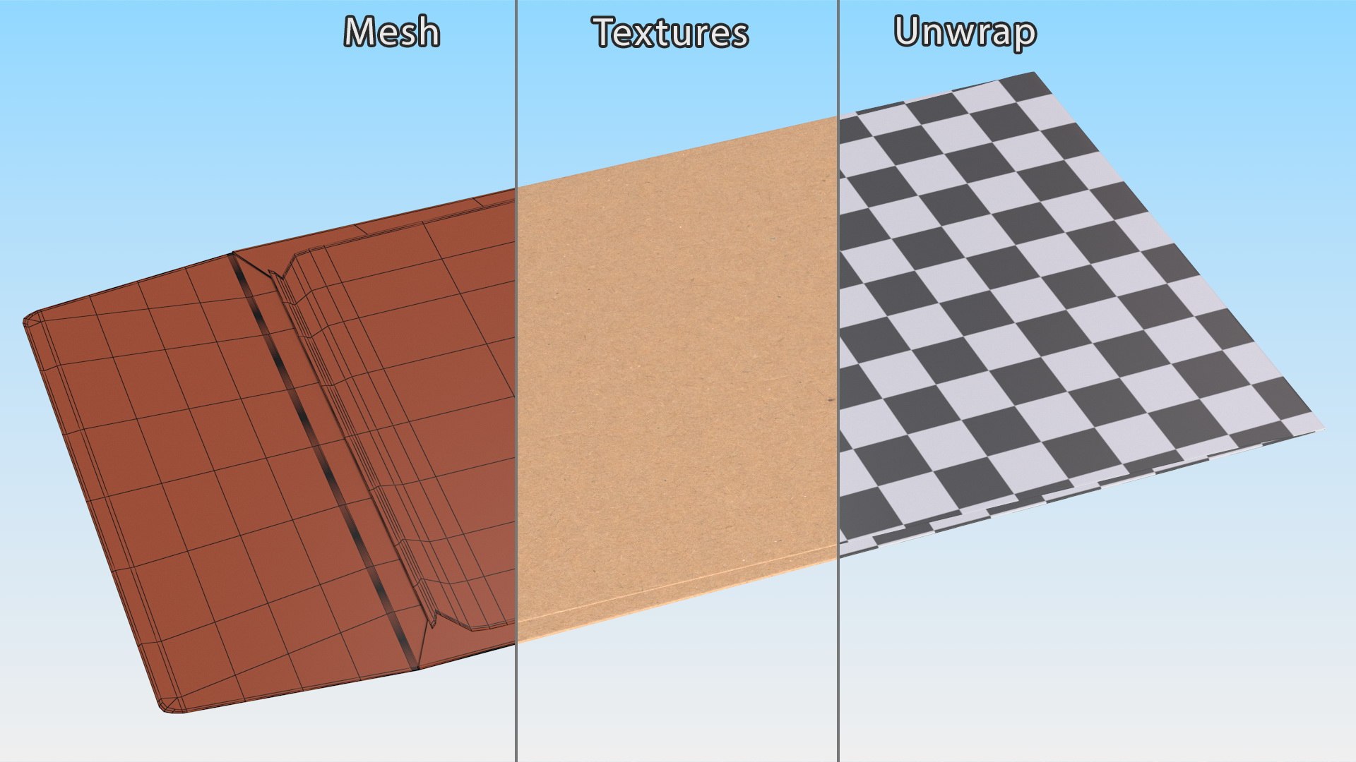 3D Small Pocket Envelope Kraft Paper - TurboSquid 2215126