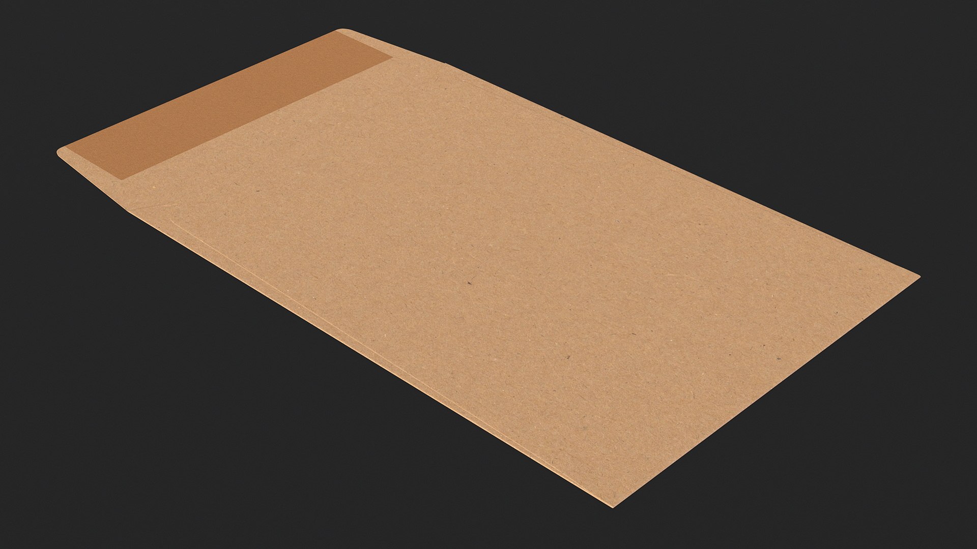 3D Small Pocket Envelope Kraft Paper - TurboSquid 2215126