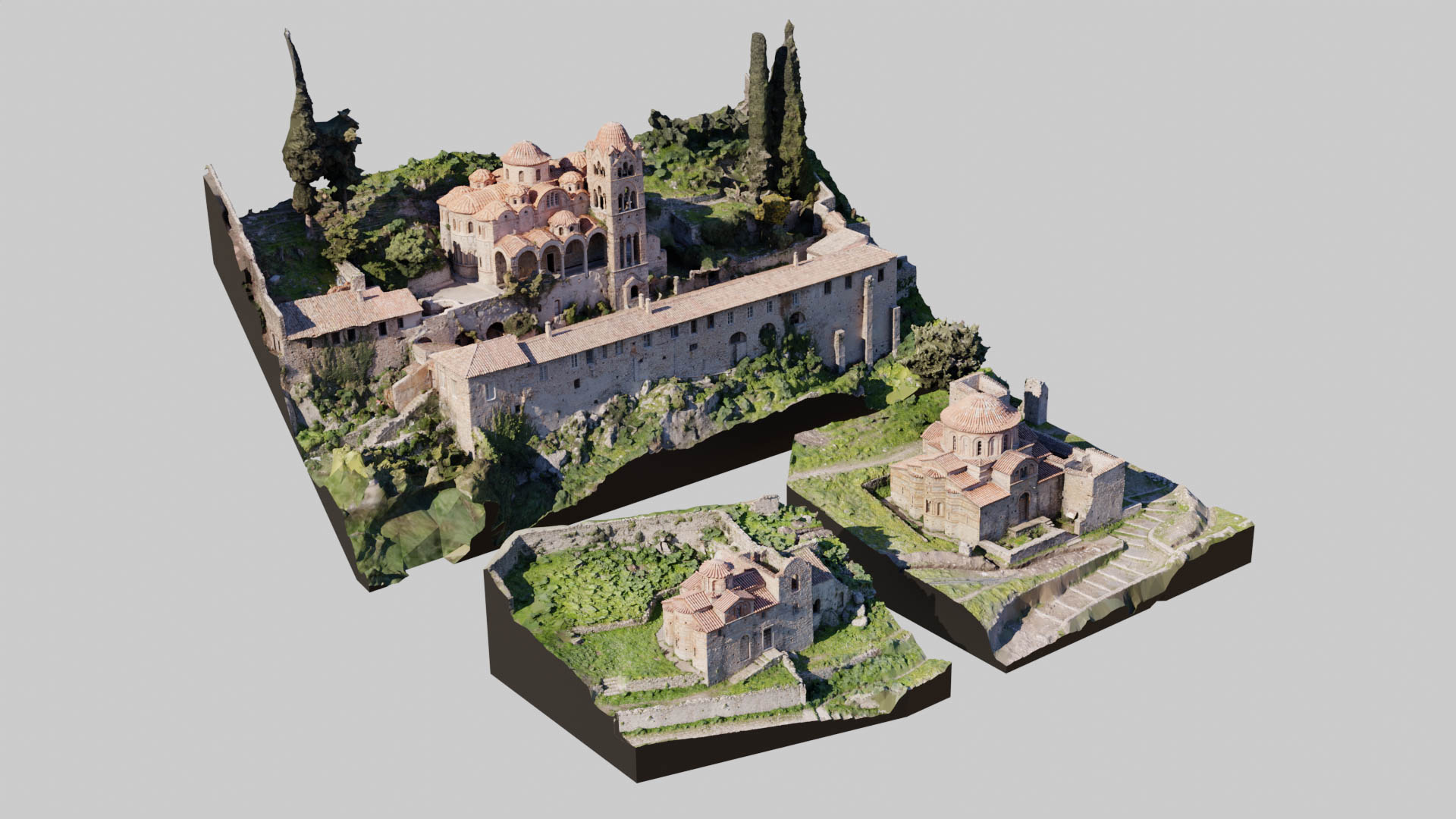 Greek-Churches-Kit 3D Model - TurboSquid 2248129