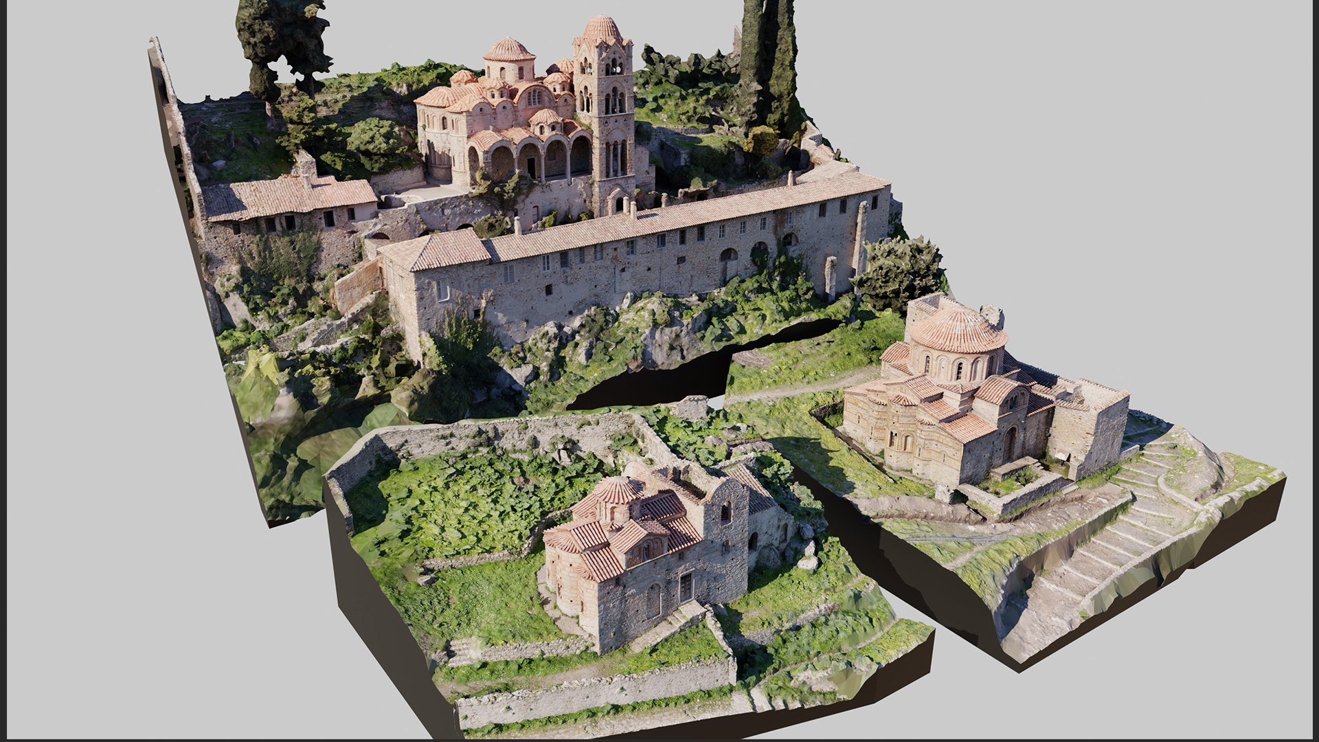 Greek-Churches-Kit 3D Model - TurboSquid 2248129