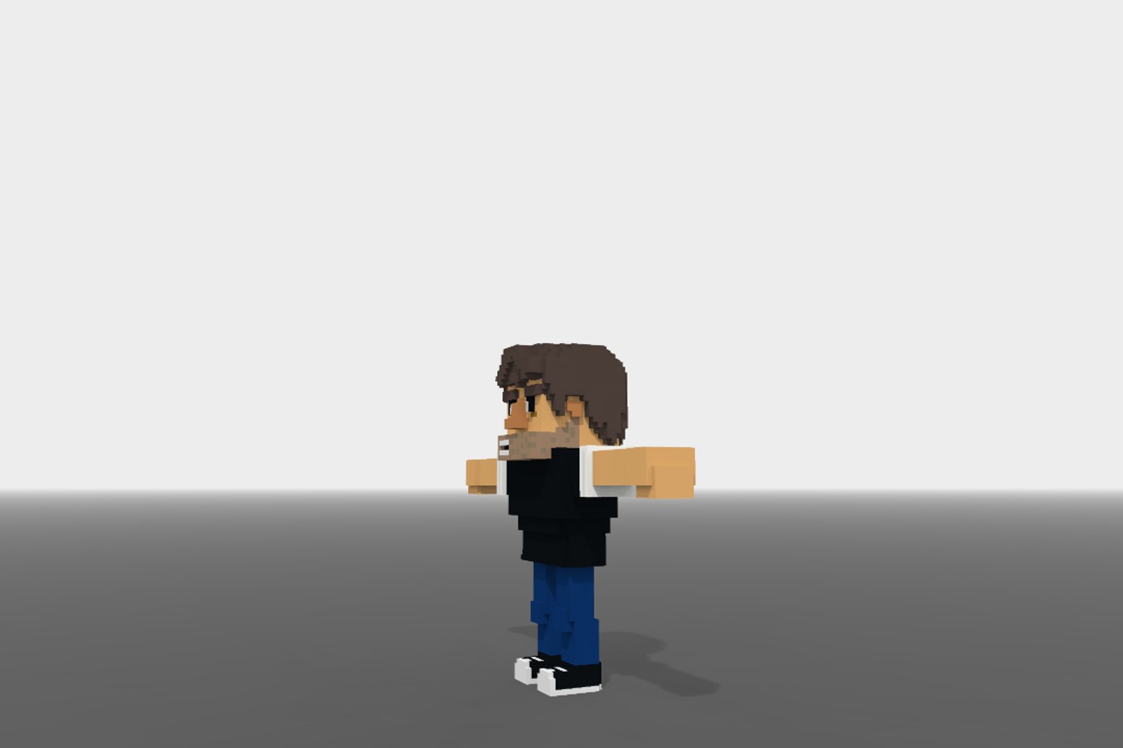 3D Model Voxel Man - TurboSquid 1309054