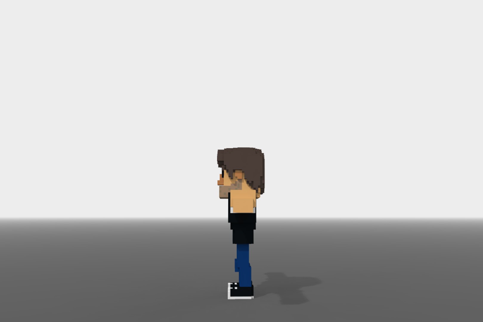 3D Model Voxel Man - TurboSquid 1309054