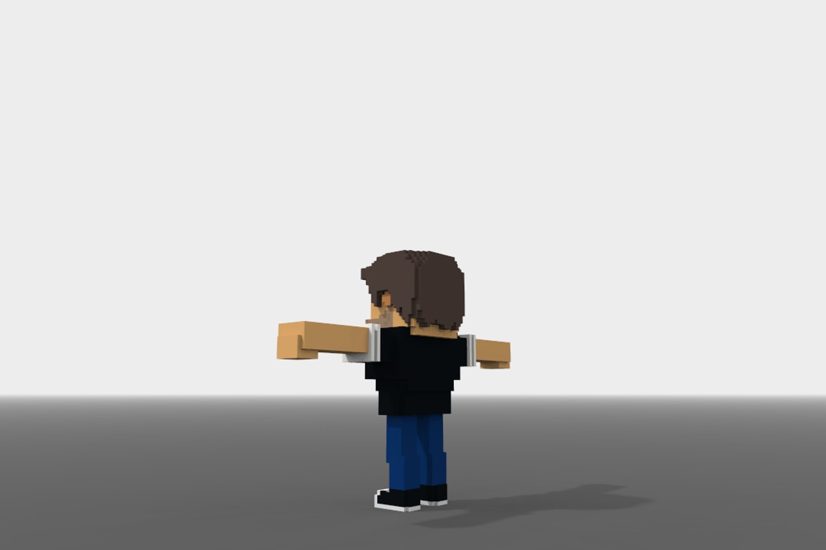 3D Model Voxel Man - TurboSquid 1309054