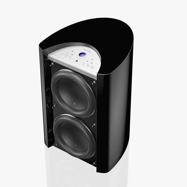 JL Audio Gotham g213v2 gloss black 3D model - TurboSquid 1922025