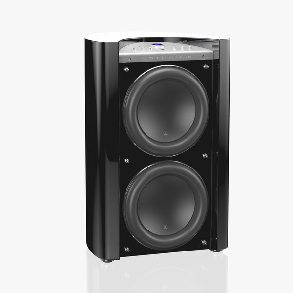JL Audio Gotham g213v2 gloss black 3D model - TurboSquid 1922025