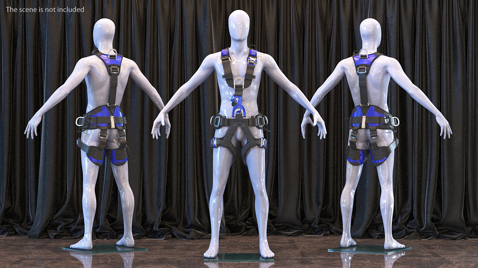 Body harness generic 3D model - TurboSquid 1553747