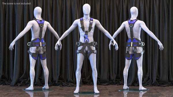 Body harness generic 3D model - TurboSquid 1553747