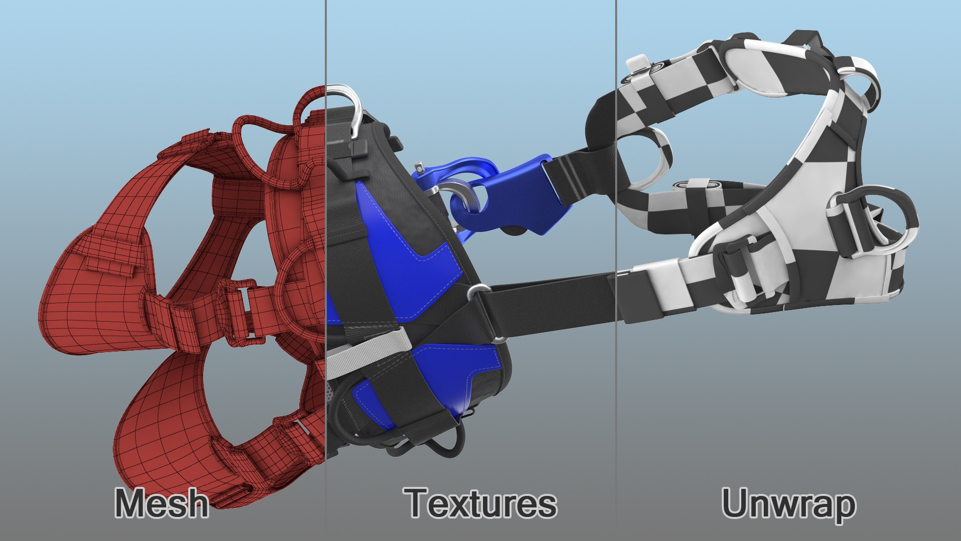 Body harness generic 3D model - TurboSquid 1553747