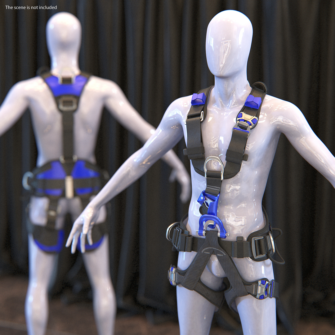 Body harness generic 3D model - TurboSquid 1553747