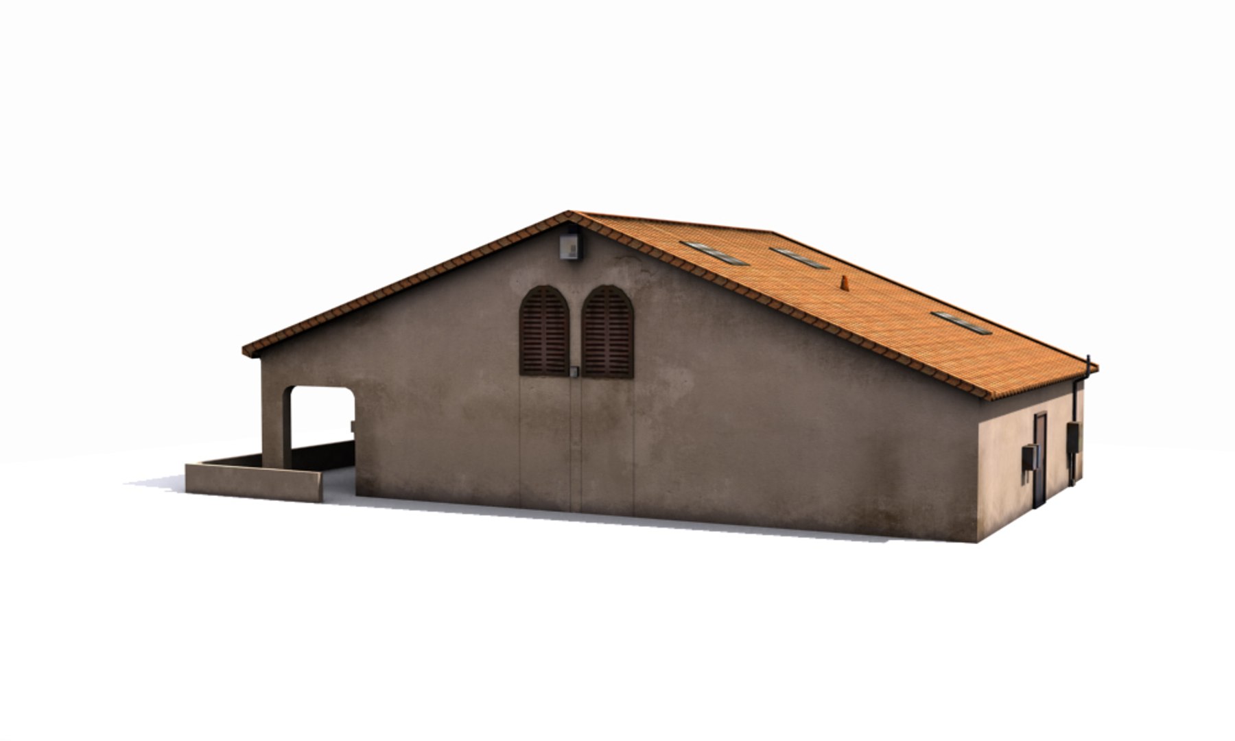 free small house 3d model