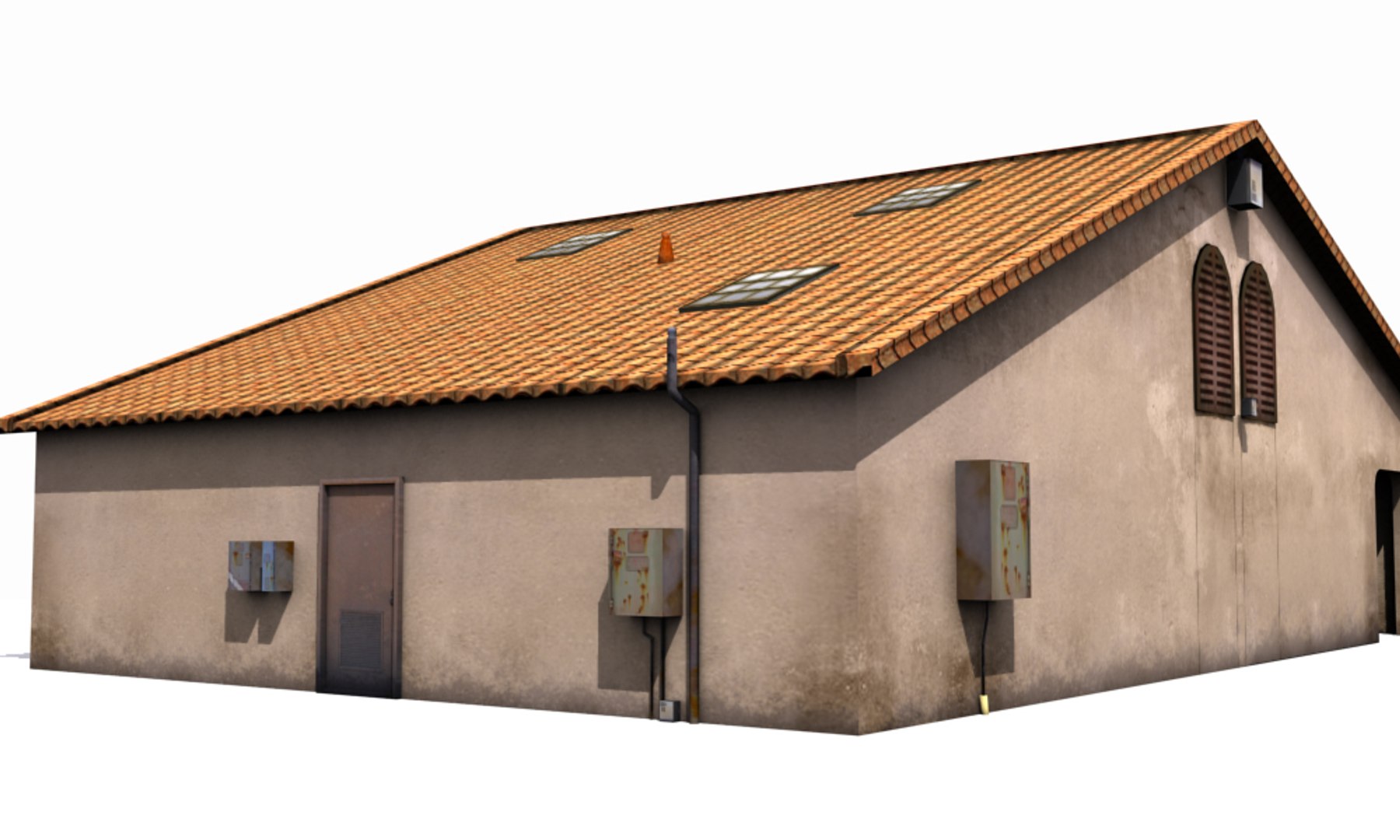 free small house 3d model