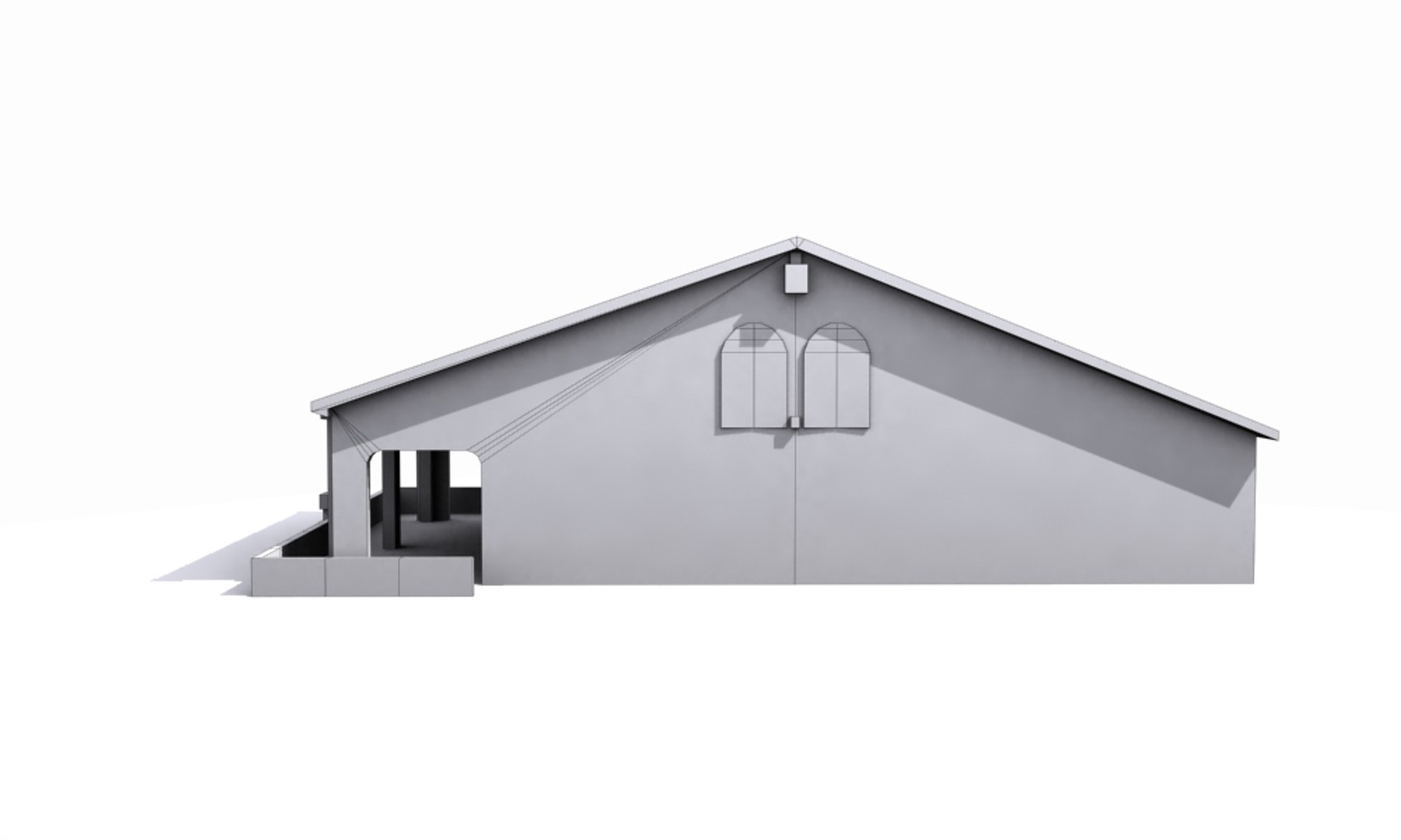 free small house 3d model