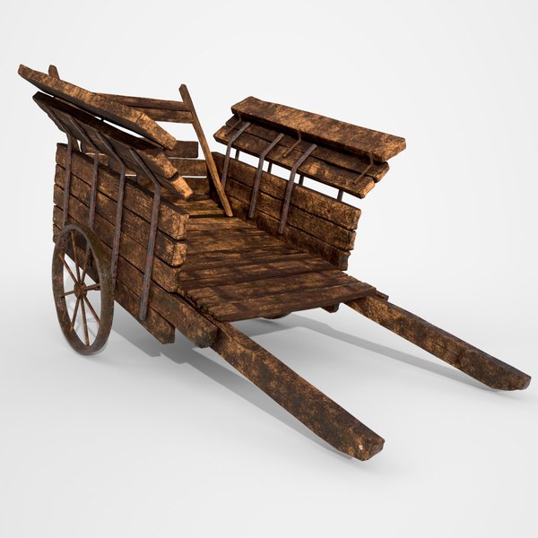 Rundown Medieval Cart 3D model - TurboSquid 1906090