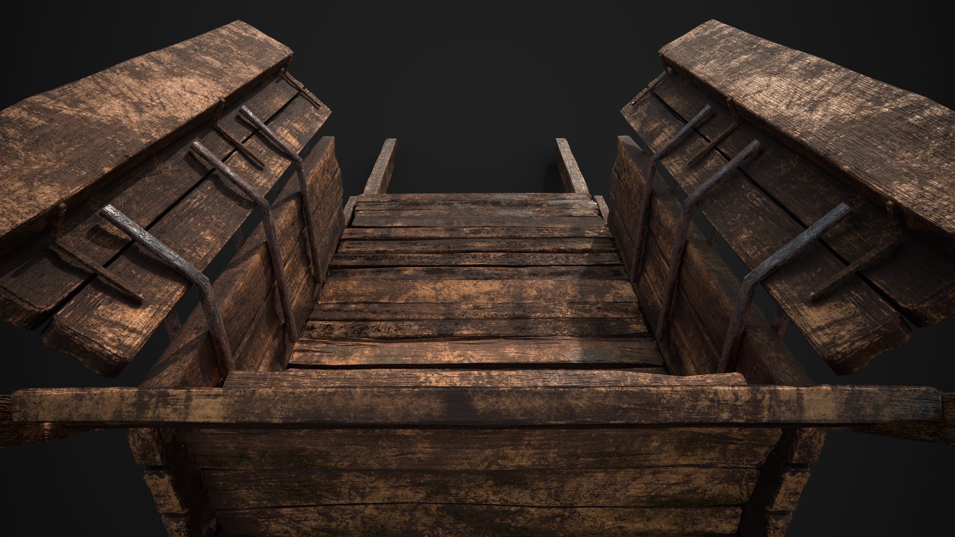 Rundown Medieval Cart 3D Model - TurboSquid 1906090