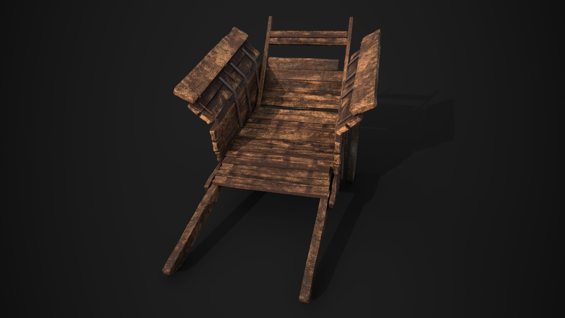 Rundown Medieval Cart 3D Model - TurboSquid 1906090