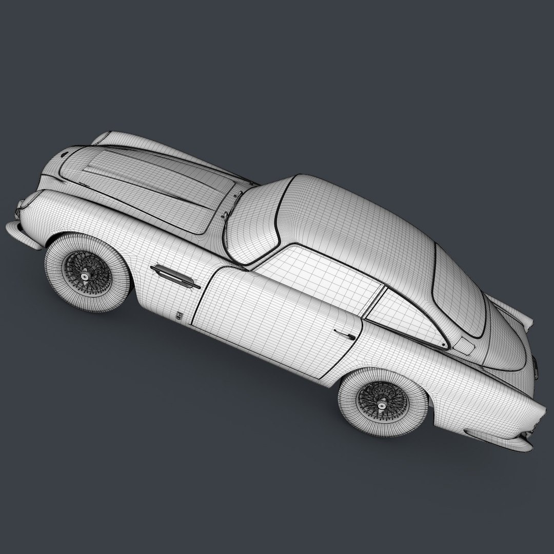 Aston Martine Db5 3d Model