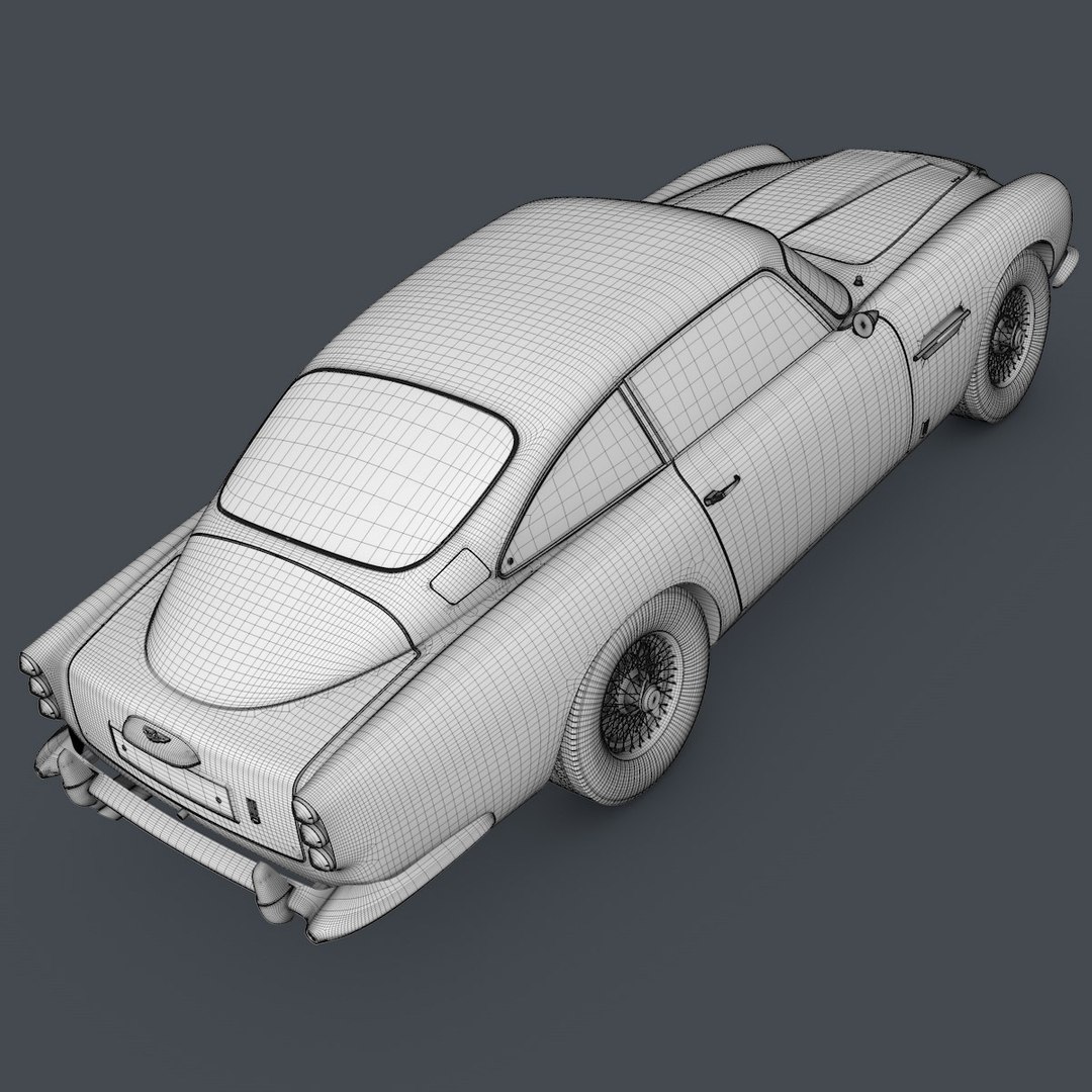 Aston Martine Db5 3d Model