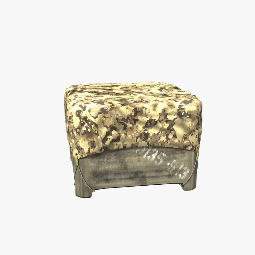 3d Military Storage Crate
