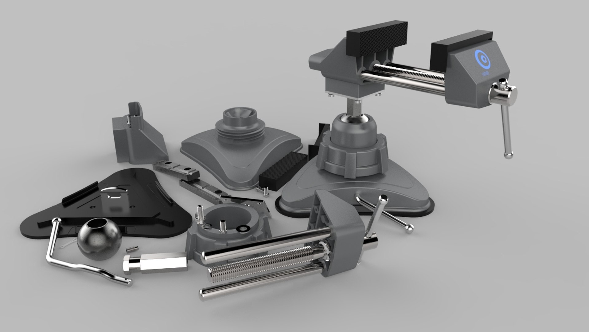 3D Portable Vice Model - TurboSquid 1361333