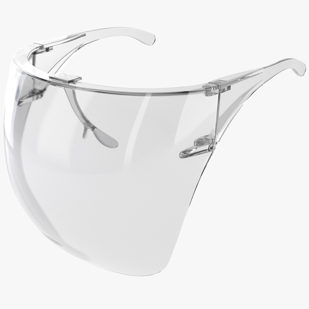 3D Full Face Safety Mask - TurboSquid 2071055