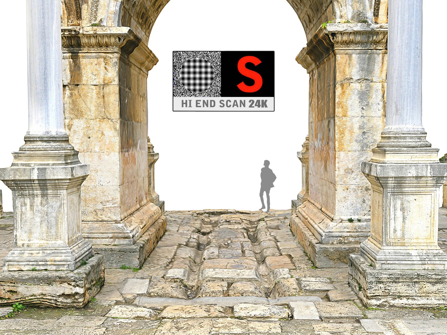 Hadrian S Gate 3D Model - TurboSquid 1359707