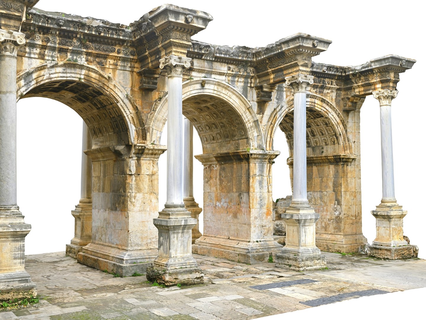Hadrian S Gate 3D Model - TurboSquid 1359707
