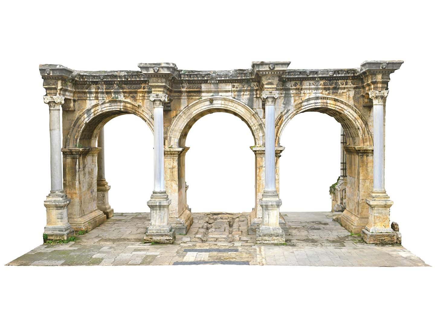 Hadrian S Gate 3D Model - TurboSquid 1359707