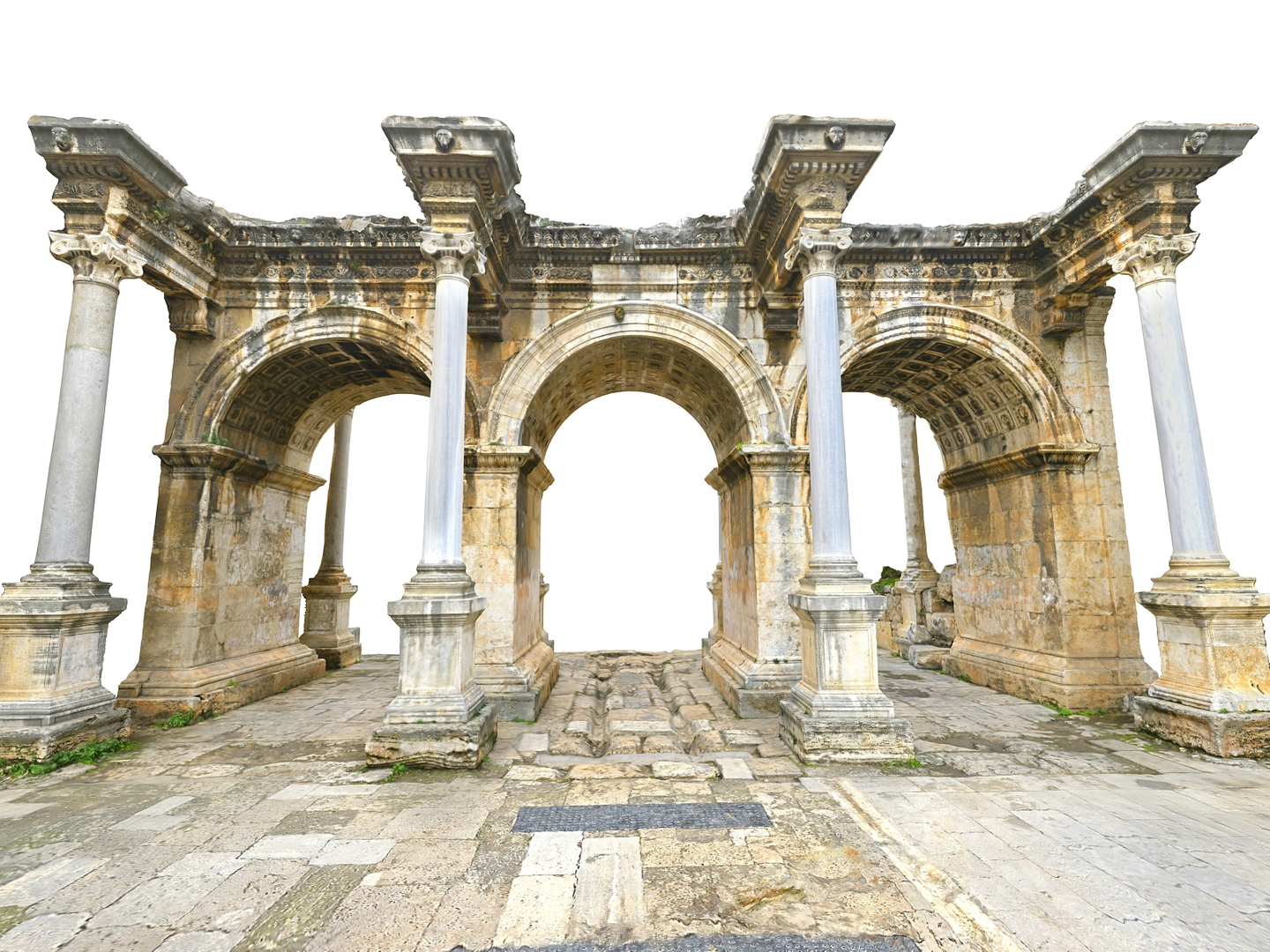 Hadrian S Gate 3D Model - TurboSquid 1359707