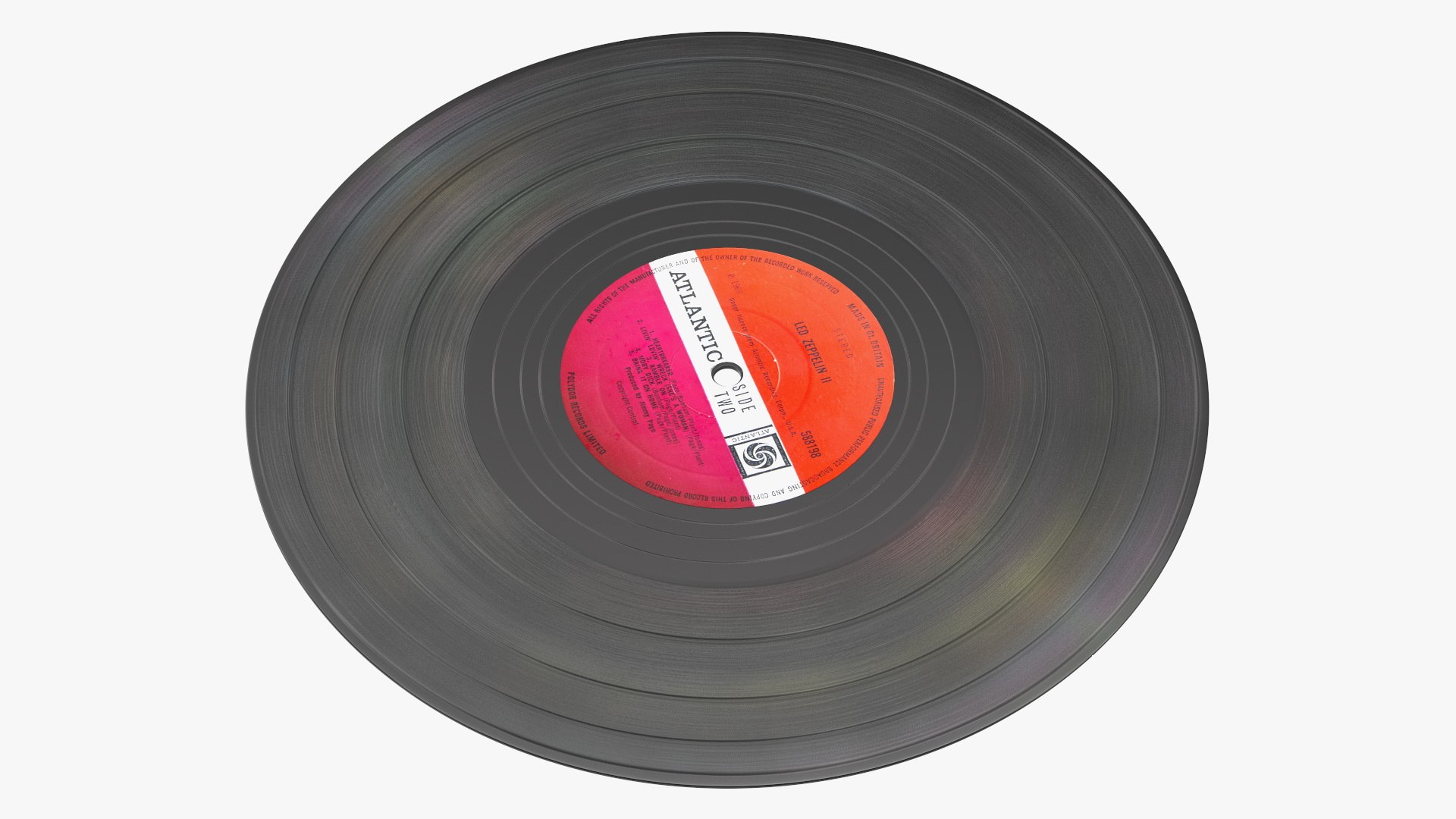 Vinyl Record Model - TurboSquid 2133305