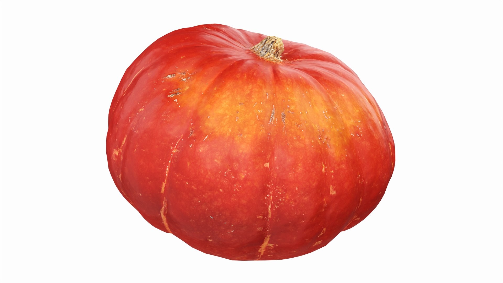 3D Red Pumpkin - TurboSquid 2309170