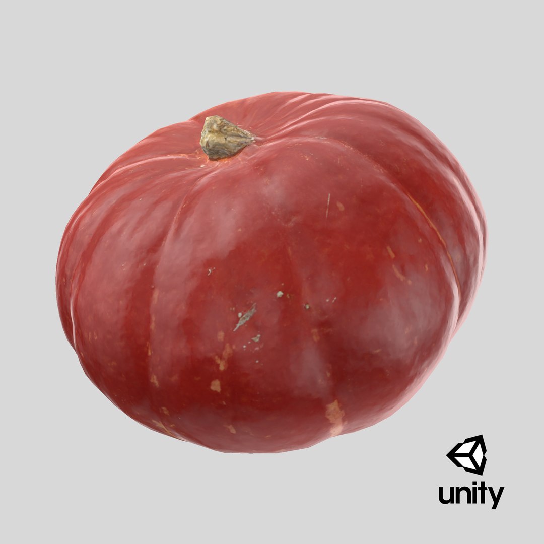 3D Red Pumpkin - TurboSquid 2309170