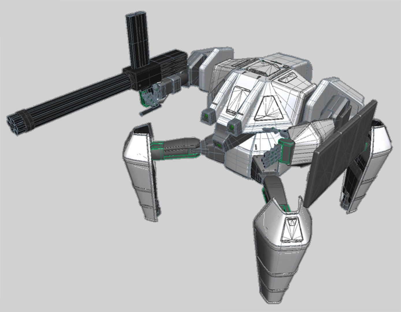 wanzer character 3d model