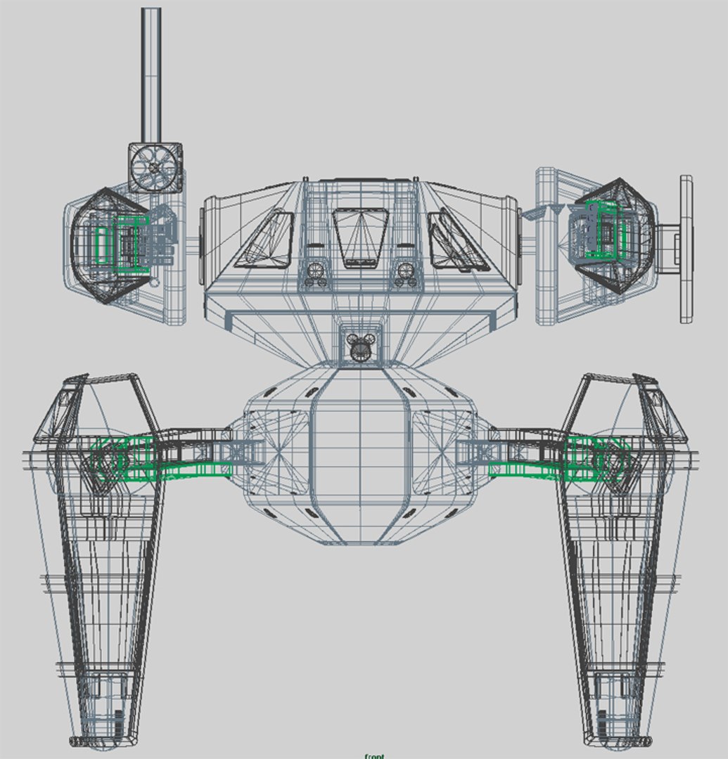 wanzer character 3d model