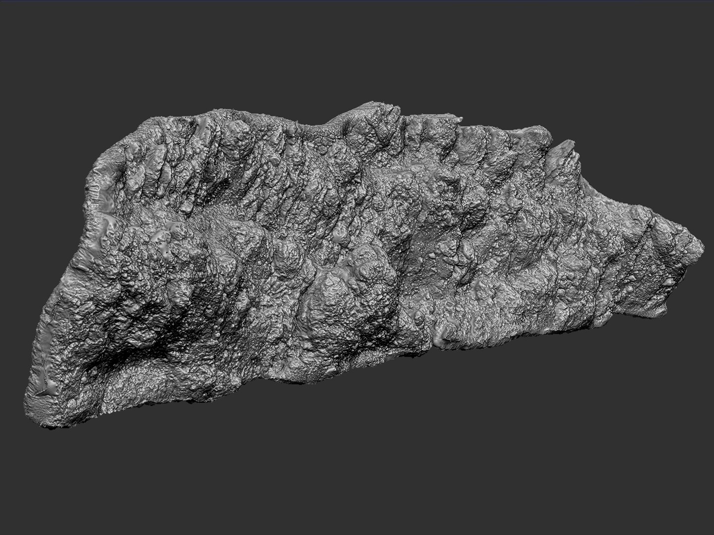 3d Lava Cliffs 16k