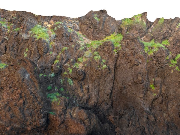 3d lava cliffs 16k