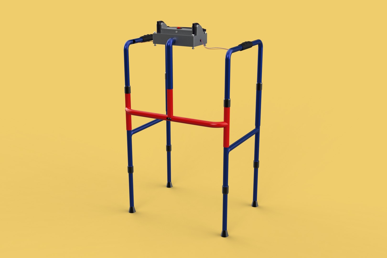 SMART BLIND STICK MOBILITY WHITE CANE WALKER DISABILITY PERSON 3D Model ...