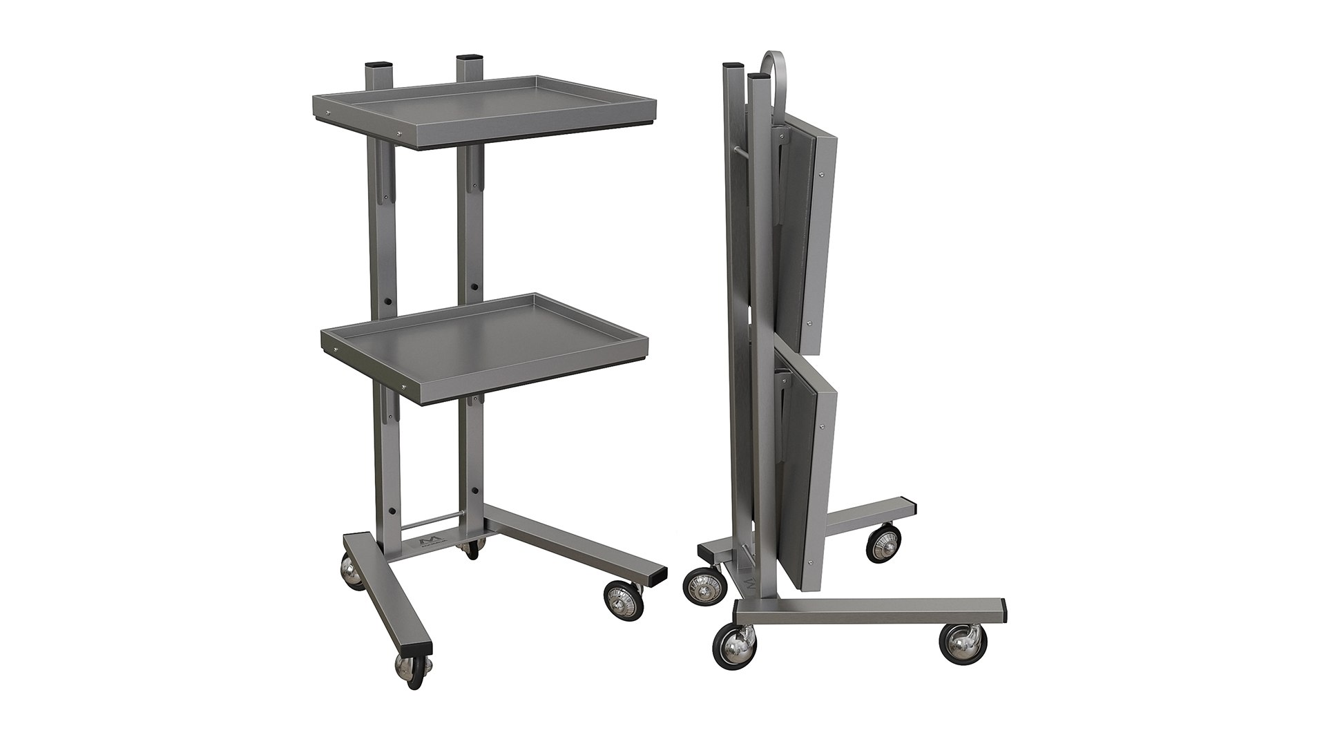 Minerva Beauty Kato Mobile Service Tray Model - TurboSquid 2197392