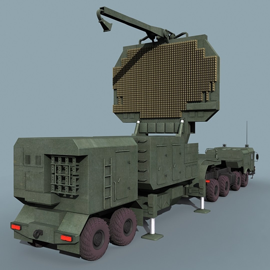 3d 3ds Russian 91n6e Radar