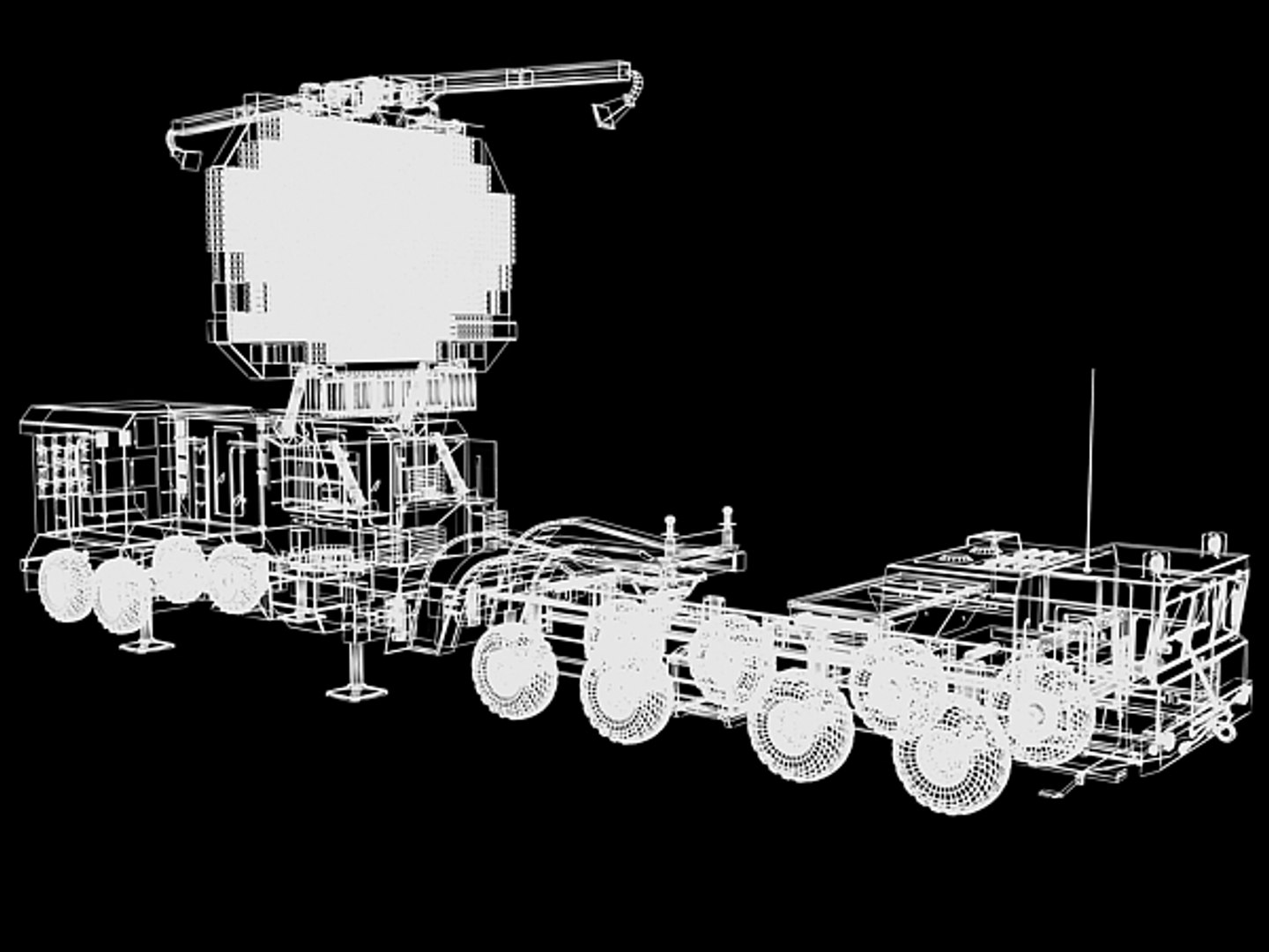 3d 3ds Russian 91n6e Radar