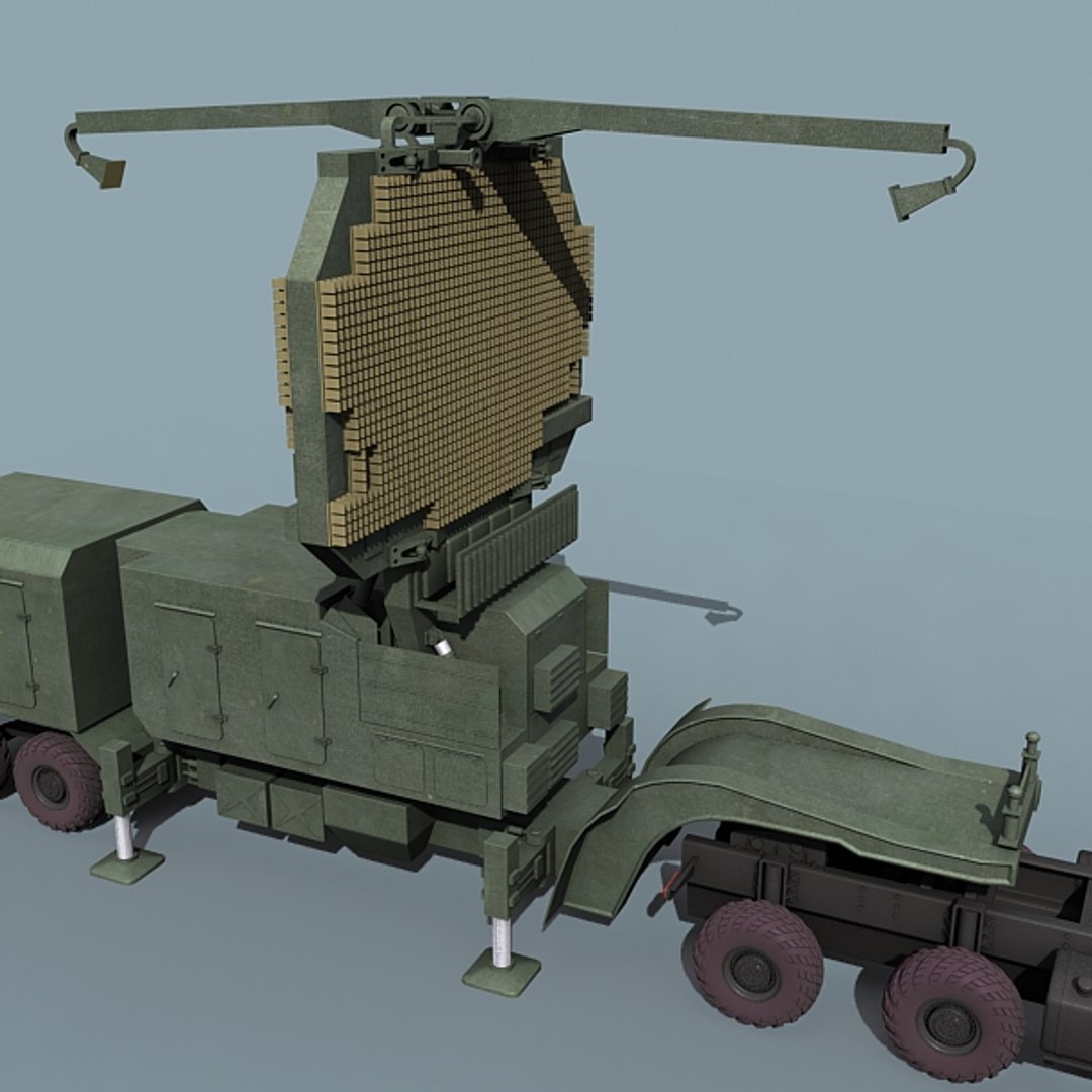 3d 3ds Russian 91n6e Radar