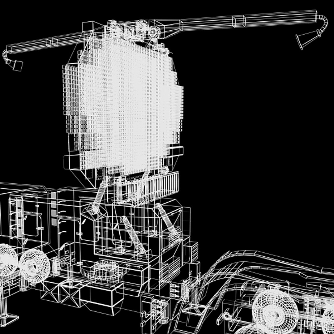3d 3ds Russian 91n6e Radar