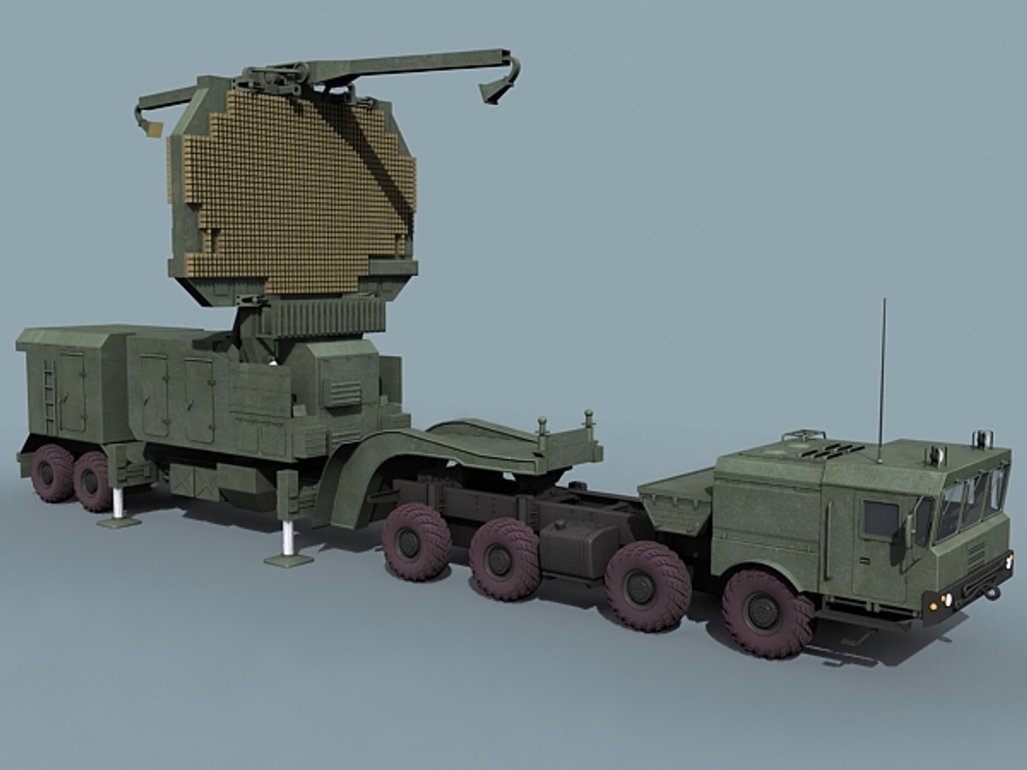 3d 3ds Russian 91n6e Radar