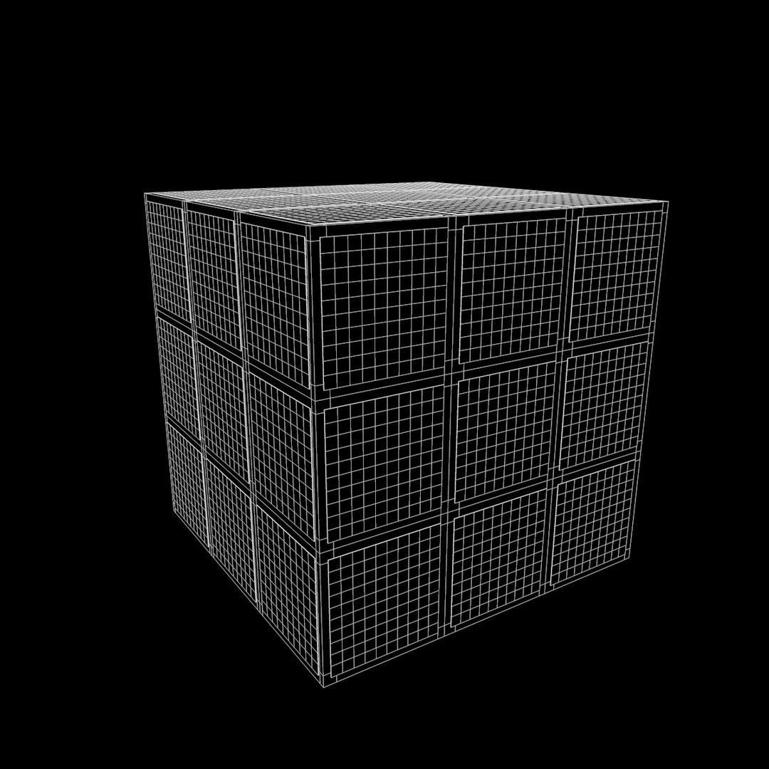 S Cube 3d Max