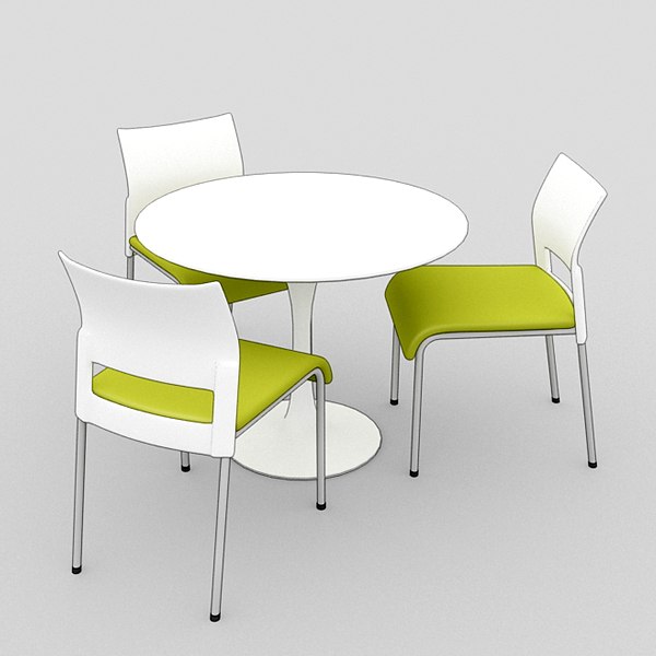 cafe chair 3d model